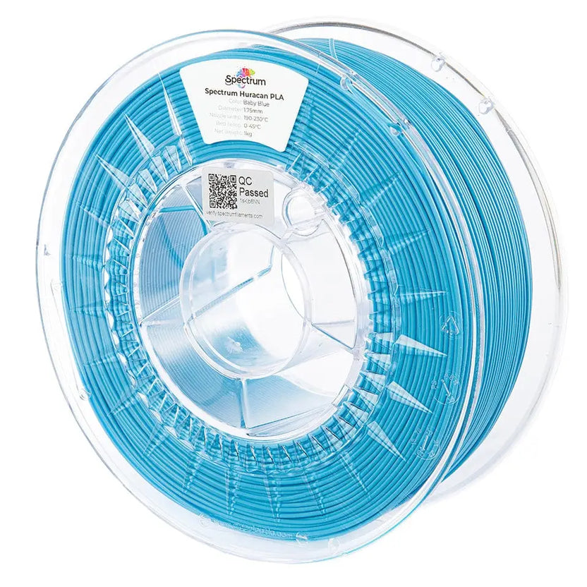 Baby Blue - Spectrum Huracan PLA Filament - 1.75mm, 1kg - 3D Printing
