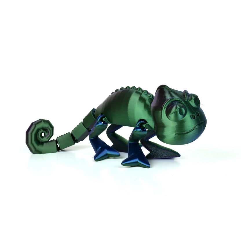 Blue/Green/Purple - Unveil Form TriTone Silk PLA - 1.75mm, 1kg - 3D