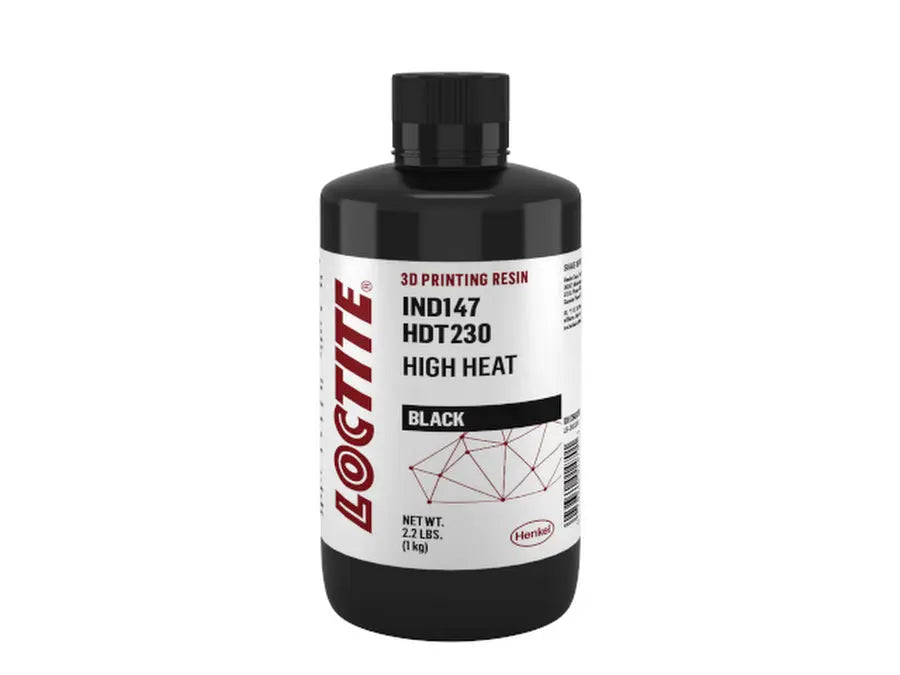 Henkel LOCTITE 3D IND147 High Heat Resin - Black - 1kg - 3D Printing