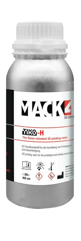 Mack4D TIKO H Heat Resistant Resin - 3D Printing Canada