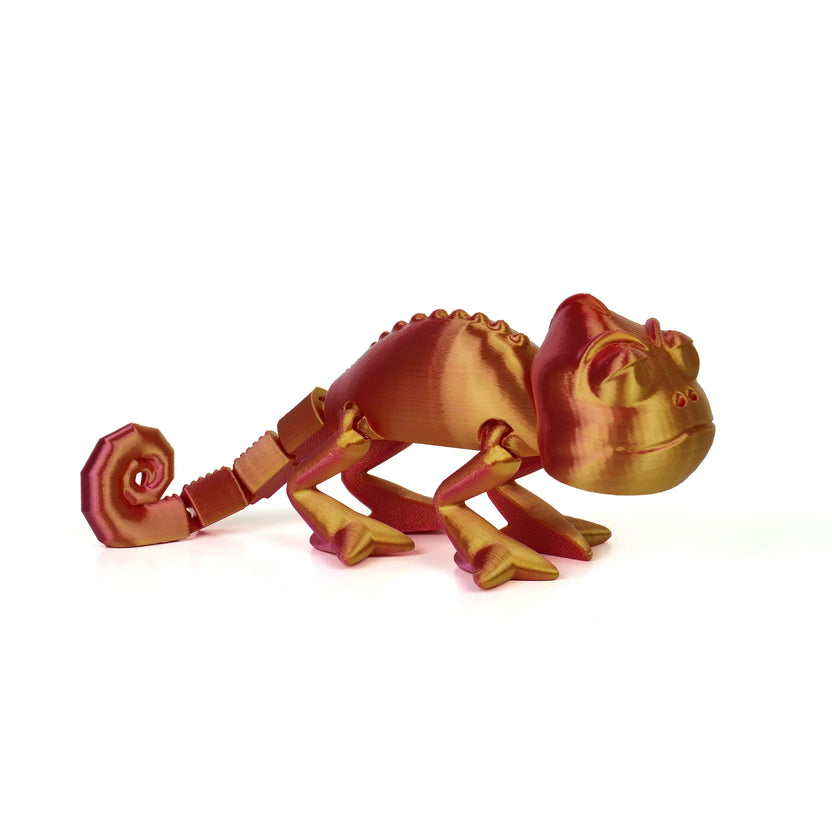 Red/Gold - Unveil Form DualTone Silk PLA - 1.75mm, 1kg - 3D Printing