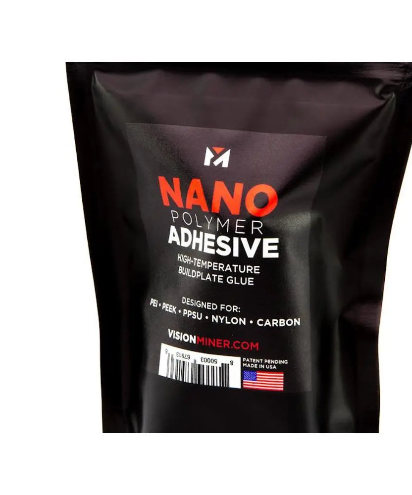 Vision Miner Nano Polymer Adhesive (120ml) - 3D Printing Canada