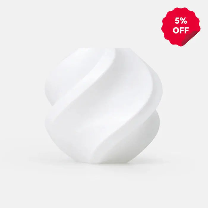 White - Bambu Lab TPU 95A HF Filament - 1.75mm, 1kg - 3D Printing